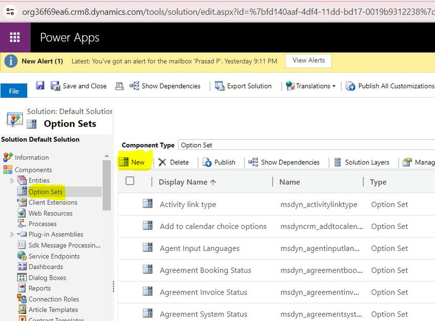 Creating Global Option Sets & Using Them Effectively in CRM