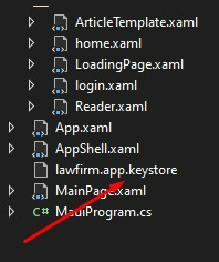 Creating Keystore to Publish MAUI App from Scratch to End