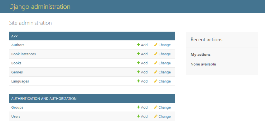 Creating LocalLibrary Models for Admin Panel Design Creating LocalLibrary Models for Admin Panel Design