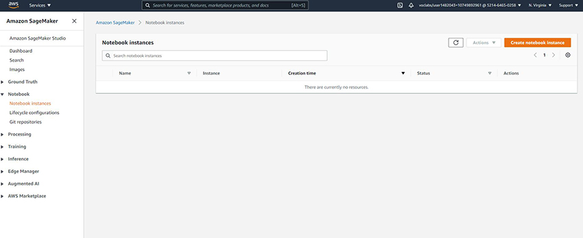 Creating Notebook Instance In Amazon SageMaker Creating Notebook Instance In Amazon SageMaker
