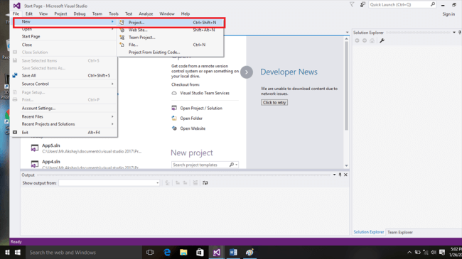 Creating Phoneword Android Project Using Xamarin Android Application 0452