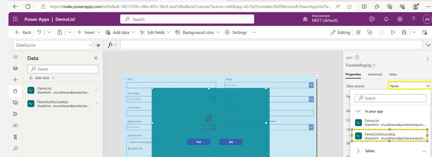 Creating Pop Up Newedit Forms In Powerapps 0930