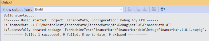 Creating, Publishing, and Using a .NET Core NuGet Package
