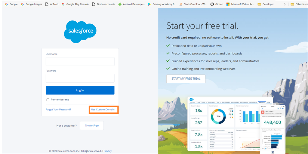 Creating Salesforce Developer Edition Account And Connect With