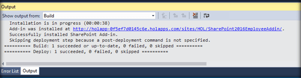 Creating SharePoint Hosted Add-ins In SharePoint Server 2016