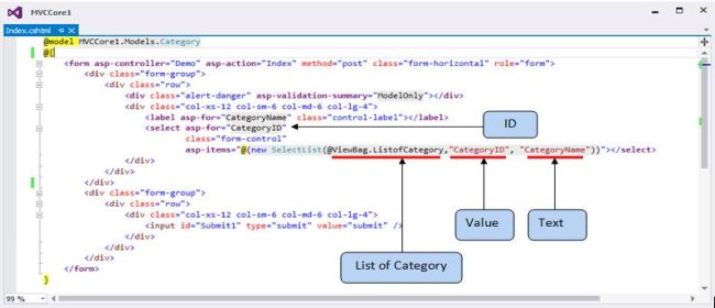 Creating Simple Cascading Dropdownlist In Aspnet Core Mvc With New Tag 9489