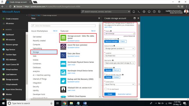 Understanding Blob Storage Part One Creating Storage Account And 2448