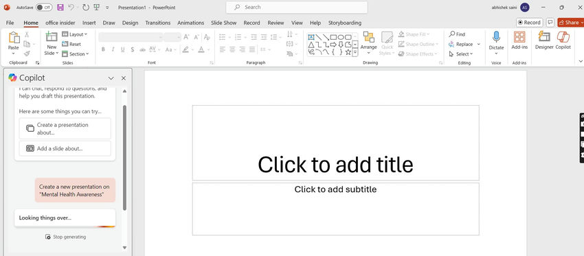 Creating Stunning Presentations with Microsoft Copilot in PowerPoint