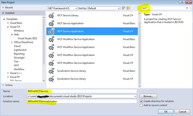 Creating Wcf Service For Beginners