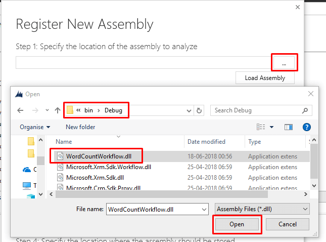 Creating Custom Workflow Activity in Dynamics 365