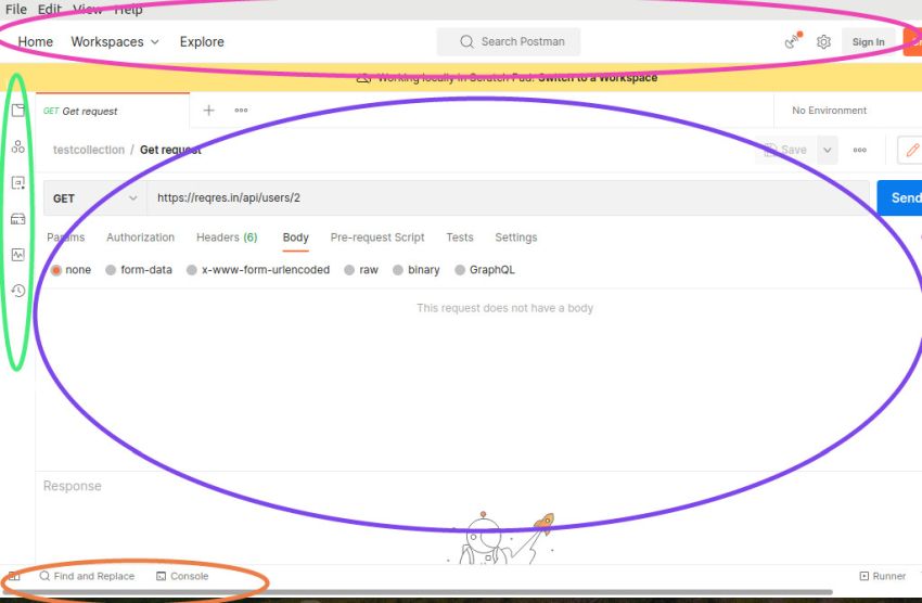 Creation Of API Reqest Using Postman Tool