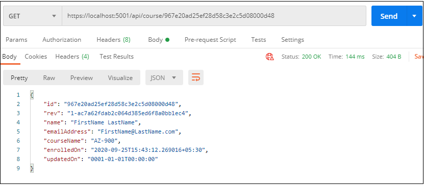 Crud Operation To Couchdb Via Rest Api In Aspnet Core Application 3109