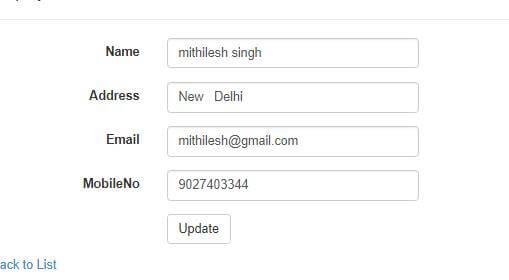 CRUD Operation With Repository And Database Initialization In Code First Approach In MVC - Part Six