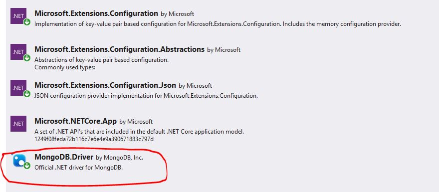 CRUD Operations On CosmosDB Mongo API Using ASP.NET Core