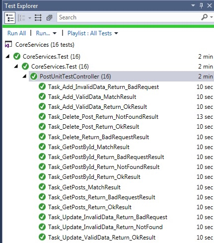 CRUD Operations Unit Testing In ASP.NET Core Web API With xUnit