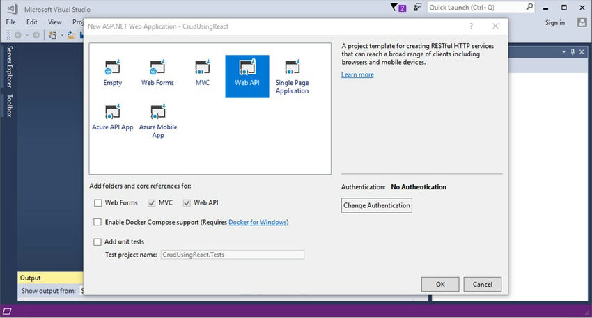 CRUD Operations Using Web API And ReactJS
