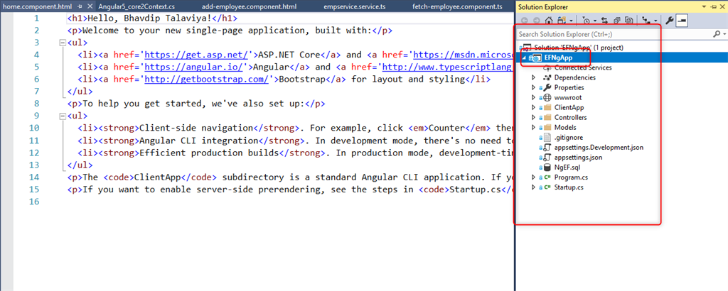 How To Perform Crud Operation In Angular With Core Using Entity