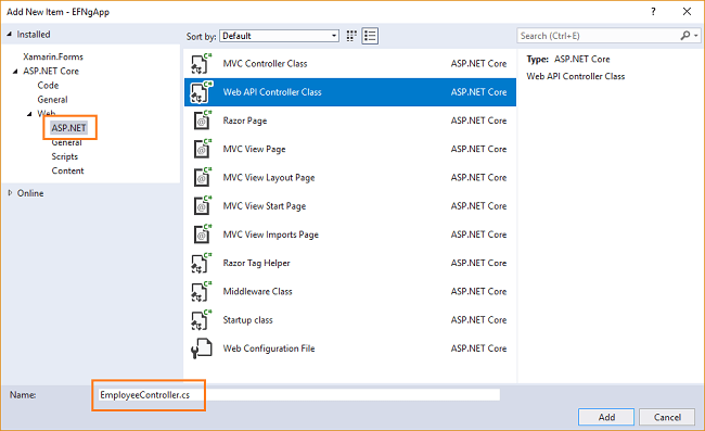 How To Perform Crud Operation In Angular With Net Core Using Entity Framework