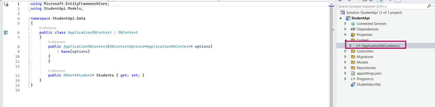 CRUD Operations with Repository Pattern and Web API in .NET 8