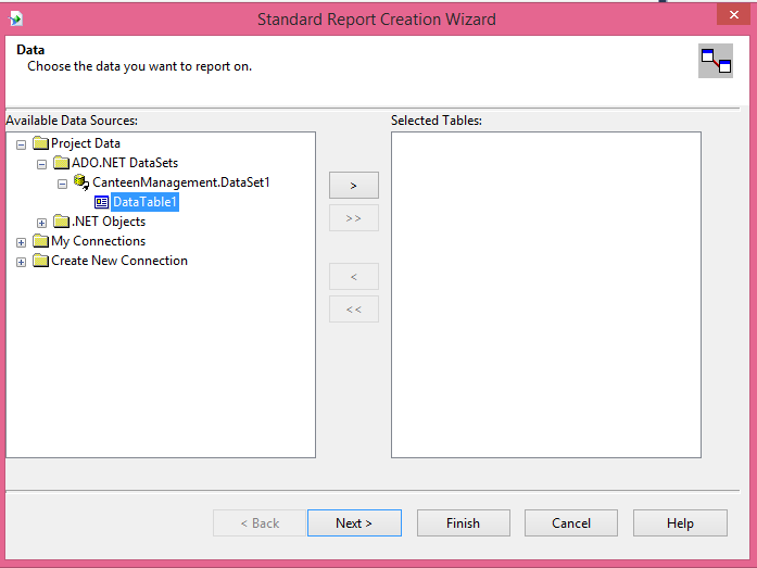 Crystal Report In Windows Application Without Database Connection