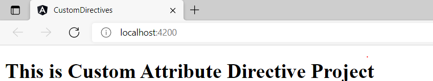 Custom Attribute Directive In Angular
