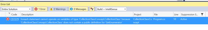 Custom Collection Classes In C