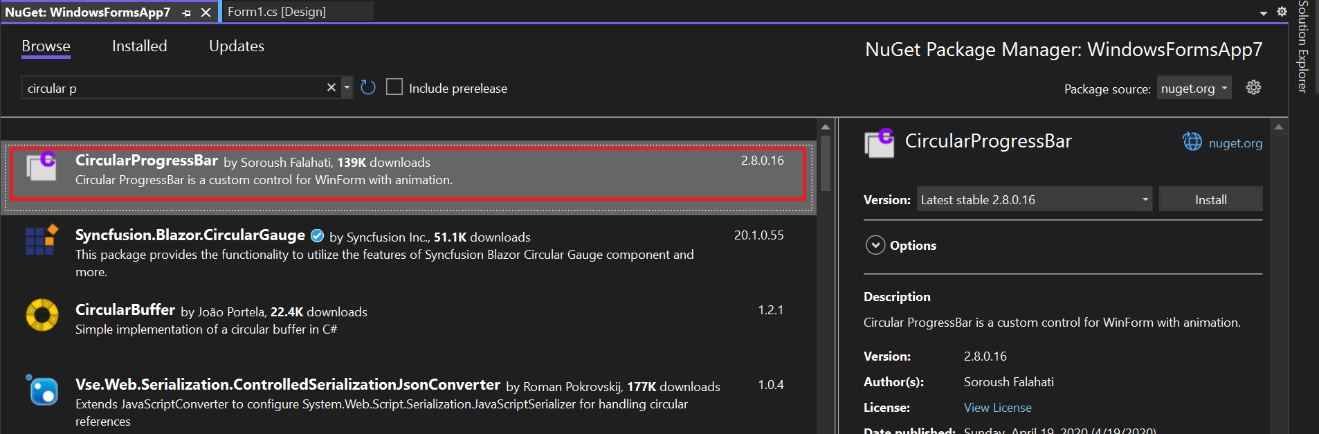 Custom Progress Bar In Splash Screen Using C#