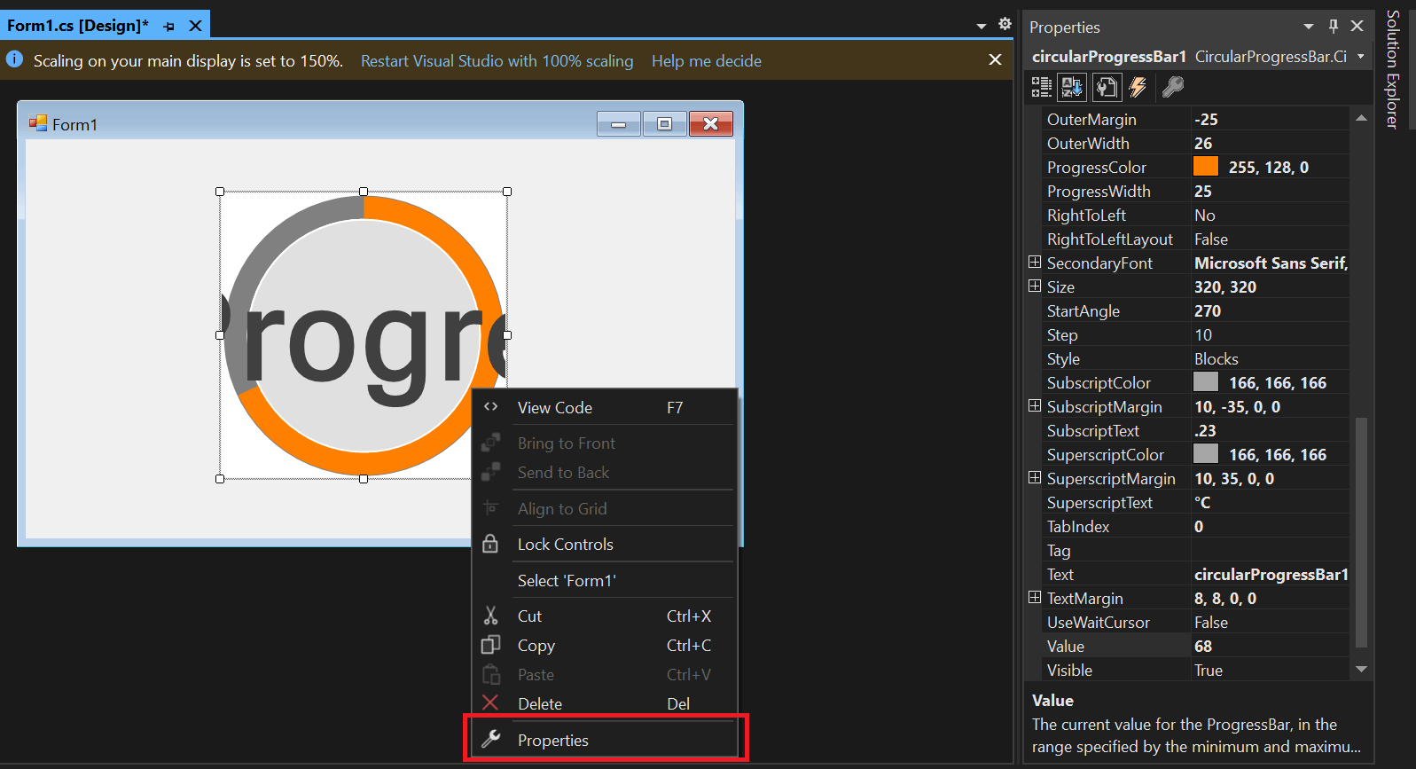 Custom Progress Bar In Splash Screen Using C#
