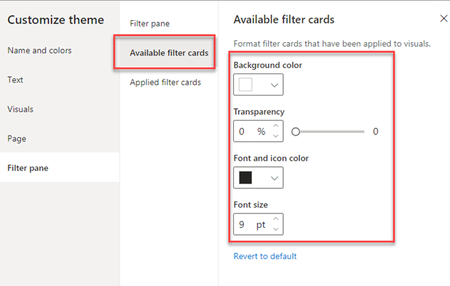 Customize Current Theme From Power BI Desktop Without Using JSON - Part Two