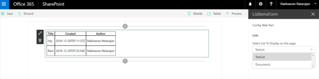 Customizing SharePoint Framework Web Part Properties - Part Four