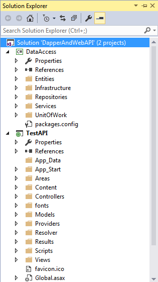 Dapper And Repository Pattern In Web API