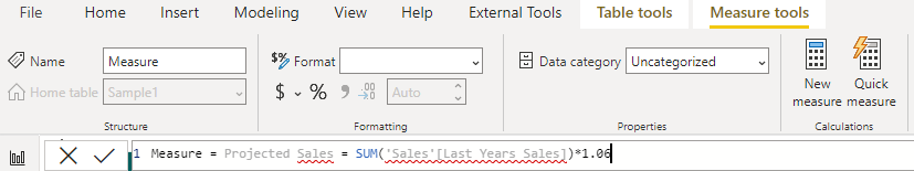 Data Analysis With Power BI Measures
