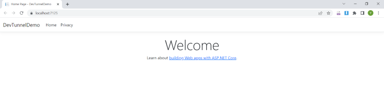 Debug .NET Core Project In Mobile Or Tablet Using Dev Tunnels