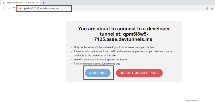 Debug .NET Core Project In Mobile Or Tablet Using Dev Tunnels