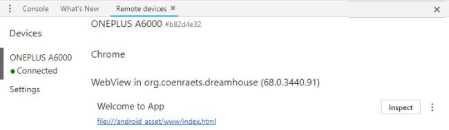 Debug Your Ionic App On A Device
