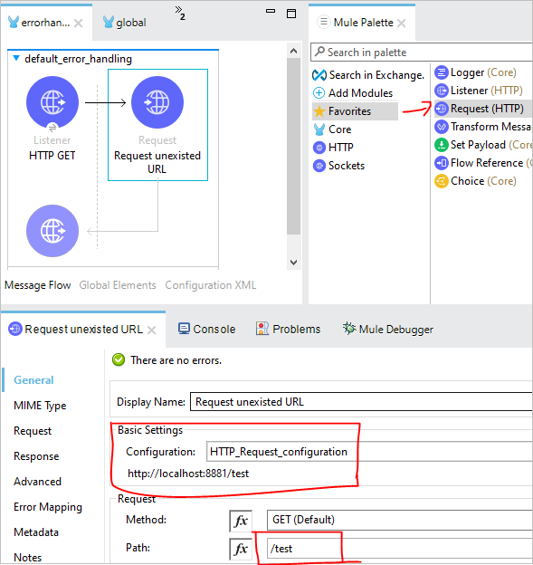 Default Error Handling Behavior of a Mule application Default Error Handling Behavior of a Mule application