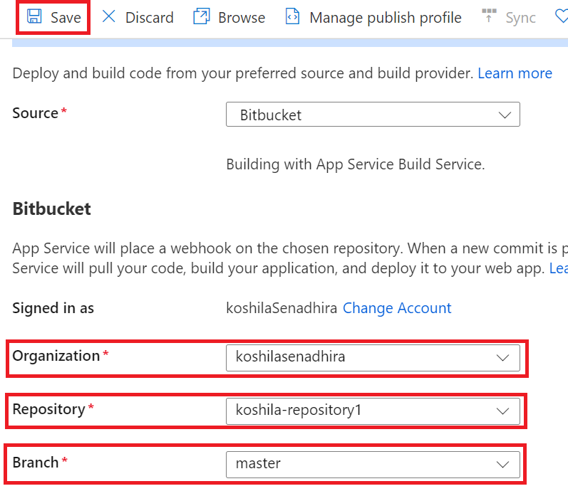 Deploy A Website From BitBucket To Microsoft Azure Deploy A Website From BitBucket To Microsoft Azure