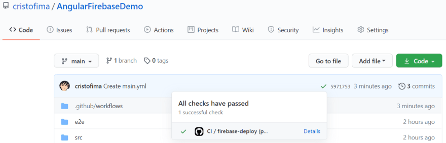 Deploy An Angular App To Firebase Via Github Actions 0756