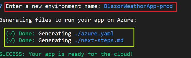 Deploy an Aspire App with Azure CLI