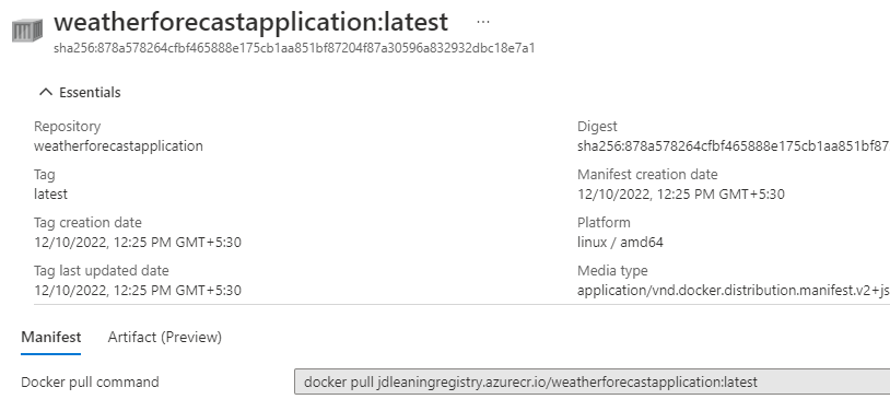 Deploy And Run Net Core 7 Web Api On Azure Kubernetes Service Aks