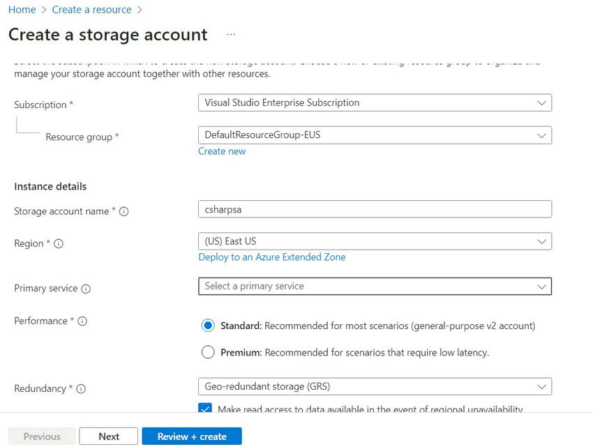 Deploy Azure Storage Account Using Bicep Template Deploy Azure Storage Account Using Bicep Template