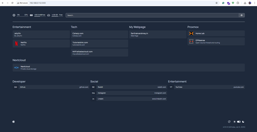 Deploy Homepage on Docker for an Organized Dashboard