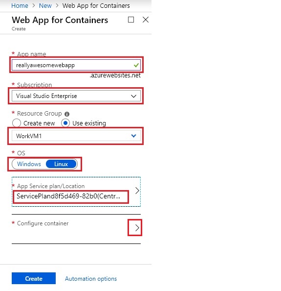 Deploy Net Core Application To Linux Containers On Azure Web App Using Deployment Center Part