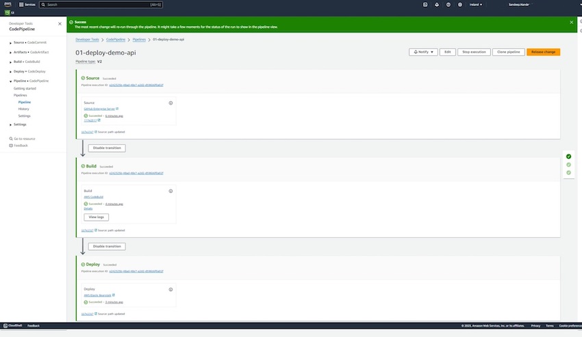 Deploy Net Core Web Api To Elastic Beanstalk Using Aws Codebuild And Codepipeline