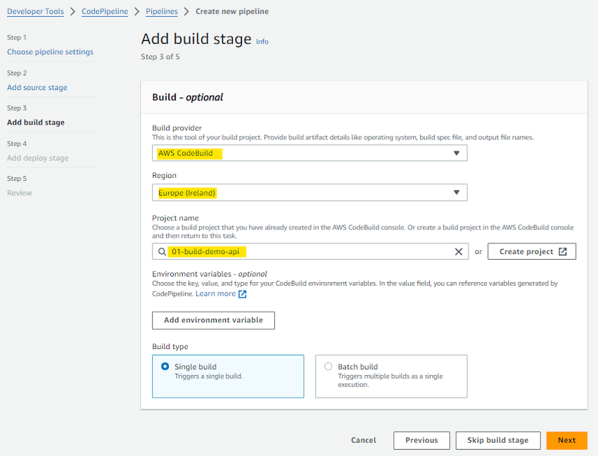 Deploy Net Core Web Api To Elastic Beanstalk Using Aws Codebuild And Codepipeline
