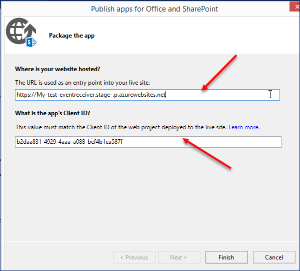 Deploy SharePoint Remote Event Receiver To Microsoft Azure