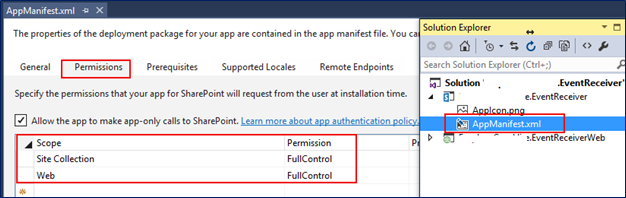 Deploy SharePoint Remote Event Receiver To Microsoft Azure