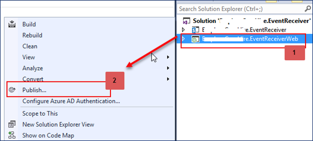 Deploy SharePoint Remote Event Receiver To Microsoft Azure