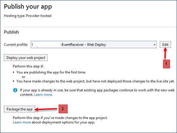 Deploy SharePoint Remote Event Receiver To Microsoft Azure
