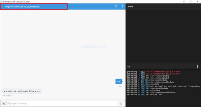 Deploying A Simple Bot With Bot Builder SDK Using Visual Studio 2017